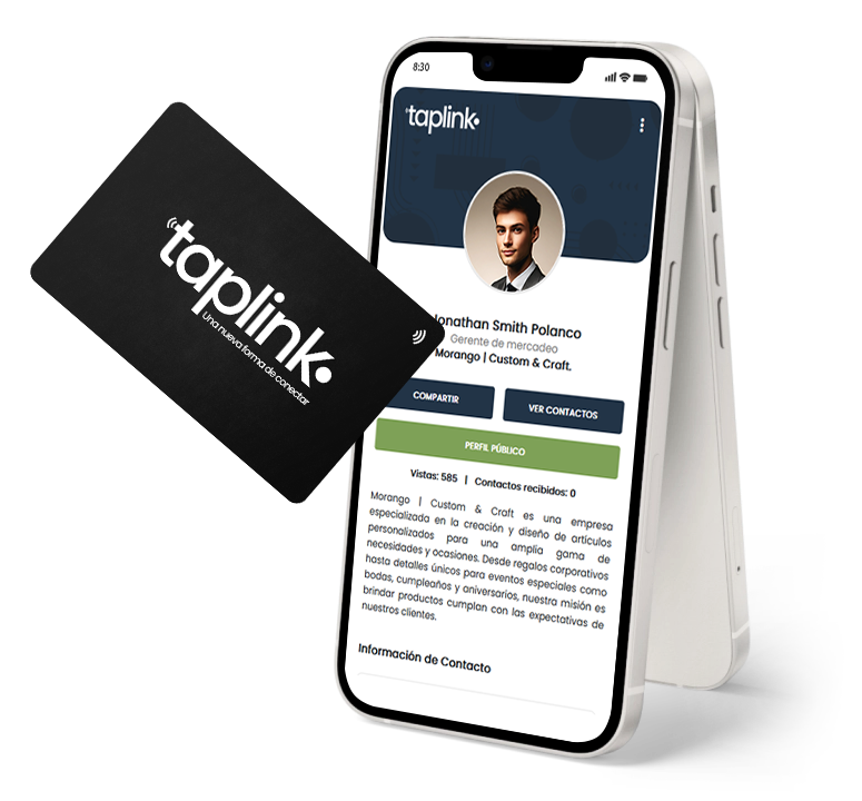 Taplink | Tarjetas de Presentación Digital.